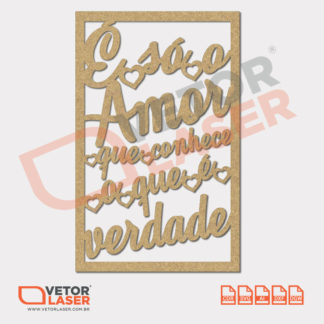 Vetor Religioso Salmos 23:1 0001 – CDR, AI, SVG, DXF e DGW - Vetor Laser